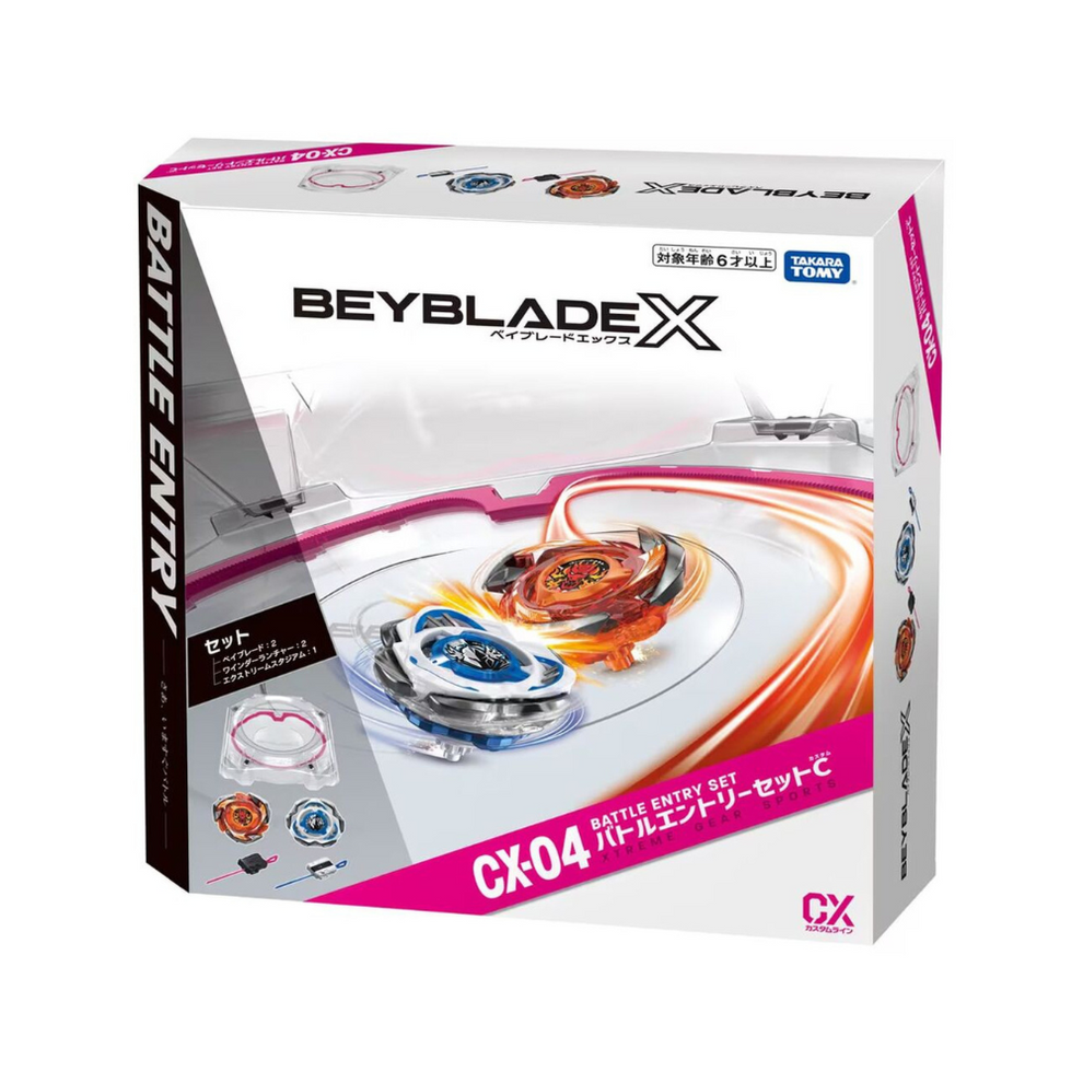 Battle Entry Set C Beyblade X CX-04 (Takara Tomy) – beygalaxy